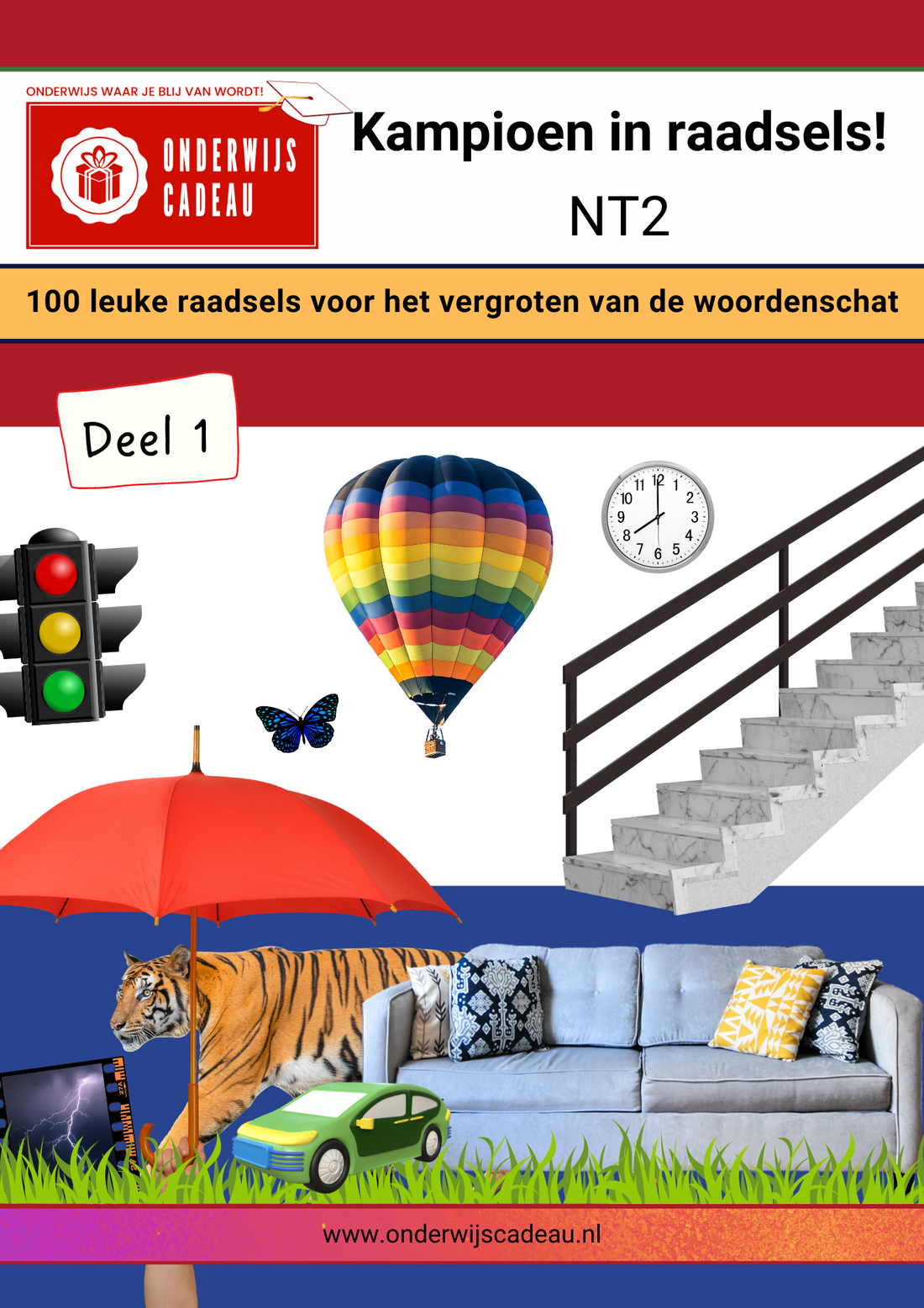 Kampioen in raadsels! - NT2 - Deel 1 – Onderwijscadeau